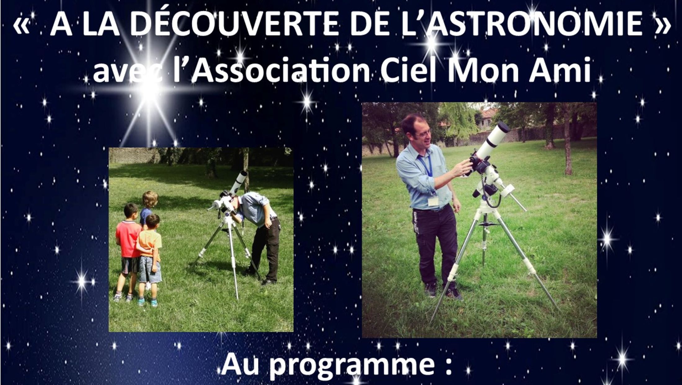 A la découverte de l'astronomie | grandorb.fr