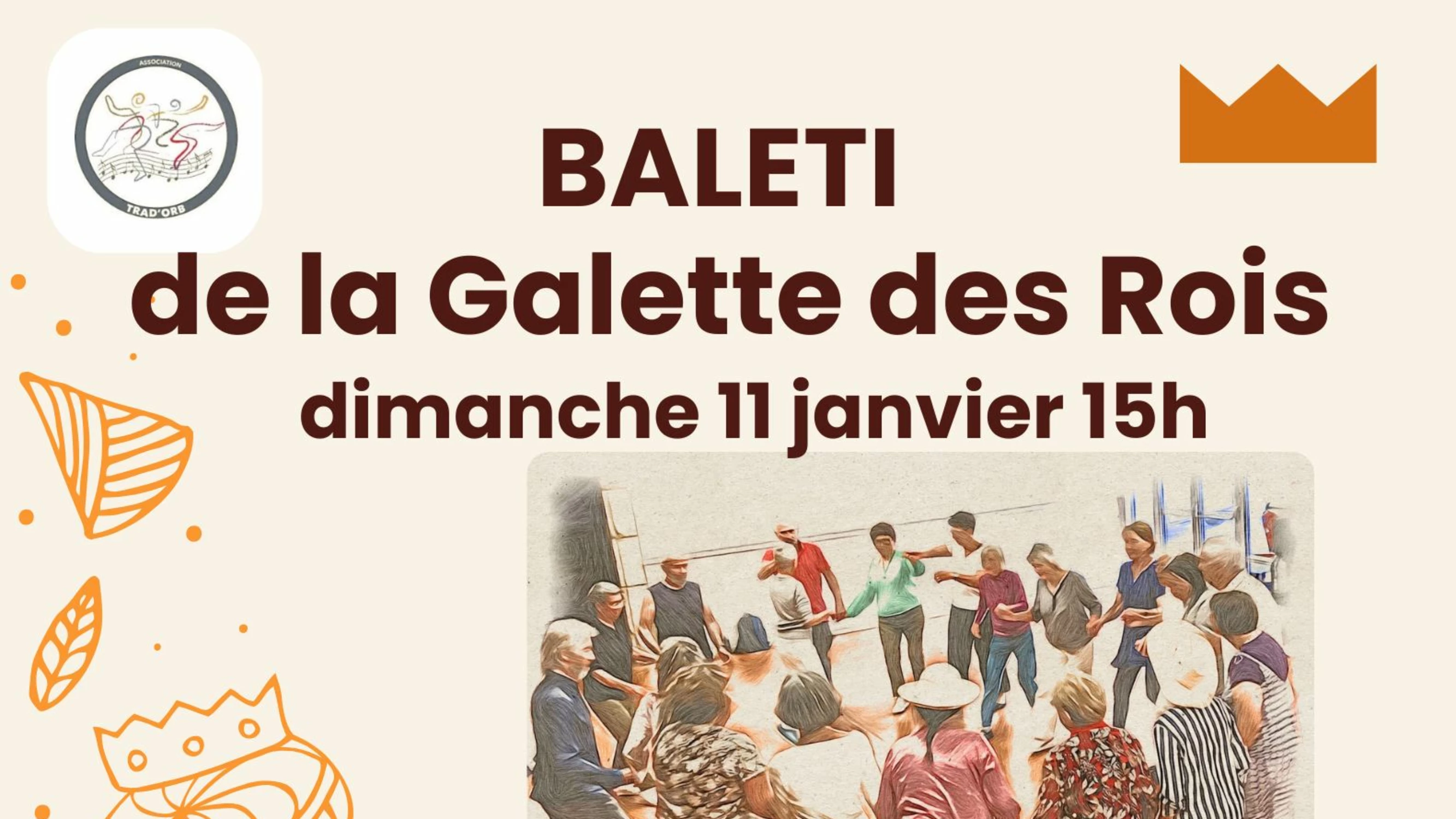 Baleti de la galette des rois | grandorb.fr